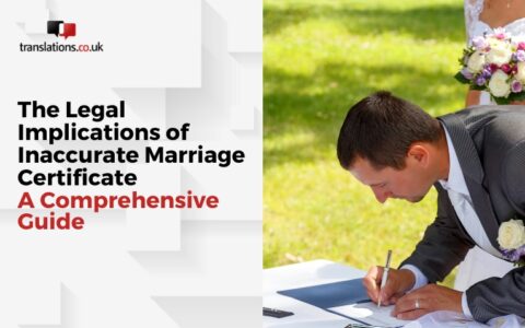 Marriage Certificate Translation | Certified Translation UK